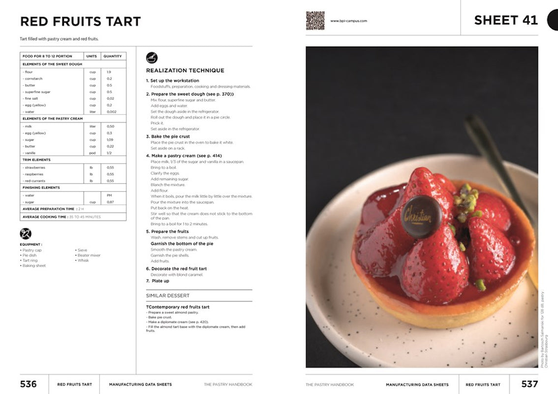 The Pastry Chef Handbook (Revised Edition): La Patisserie de Référence ...