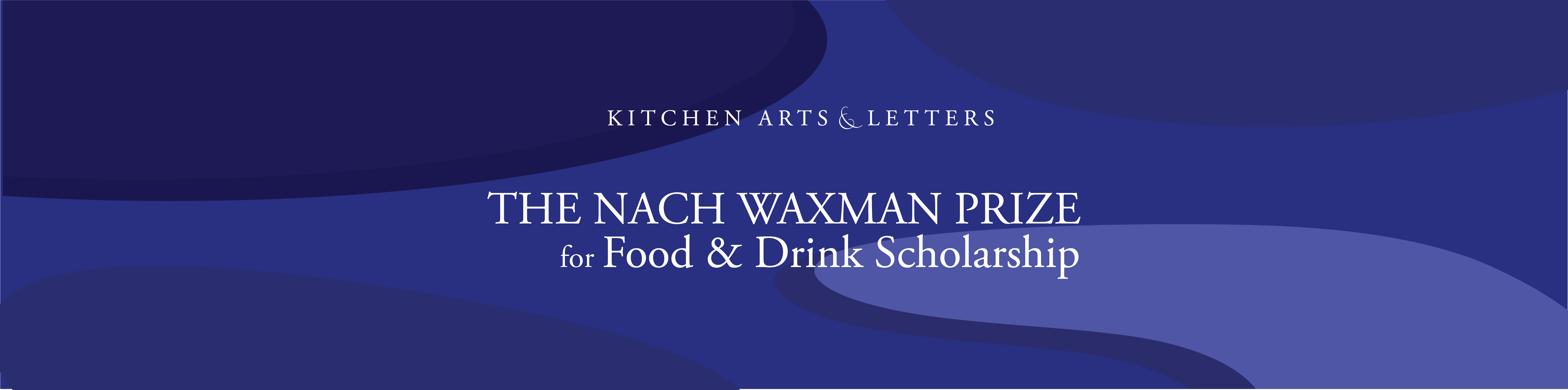 Annoucing the Winner of the Inaugural Nach Waxman Prize for Food and D ...