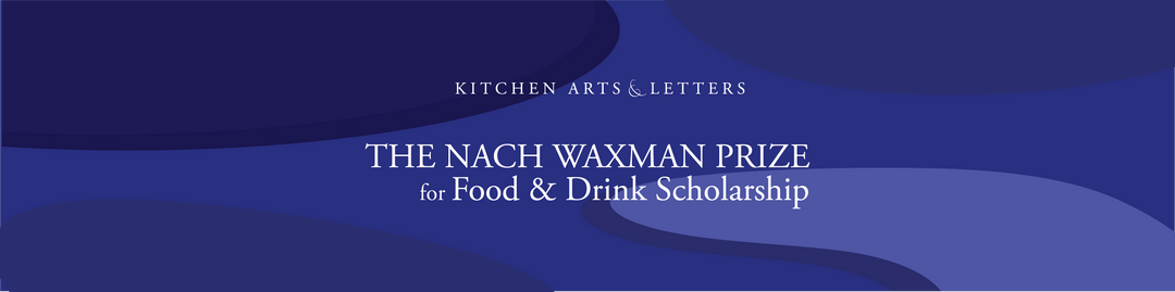 Annoucing the Winner of the Inaugural Nach Waxman Prize for Food and D ...