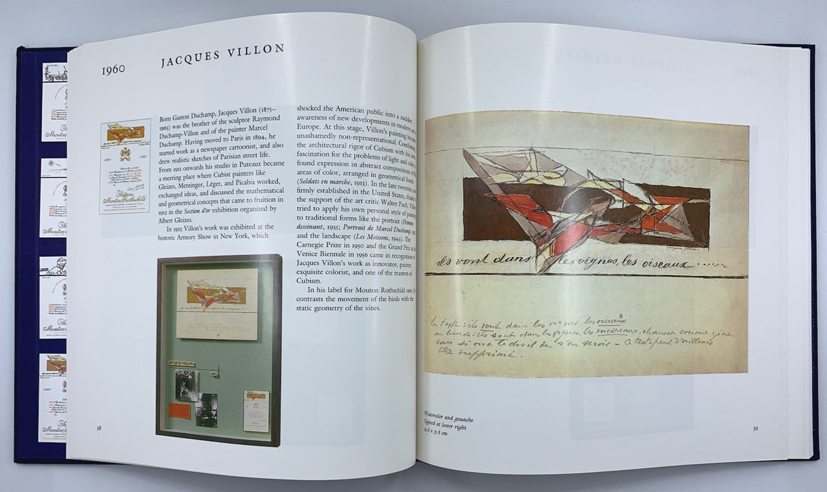 OP: Mouton Rothschild: Paintings for the Labels (hardcover in slipcase ...
