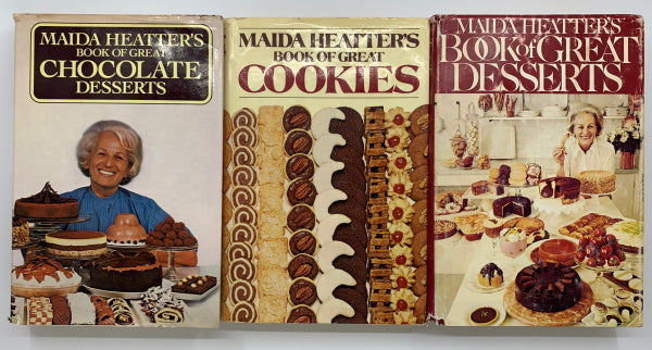 OP: First Editions of Maida Heatter's First Three Books – Kitchen Arts ...